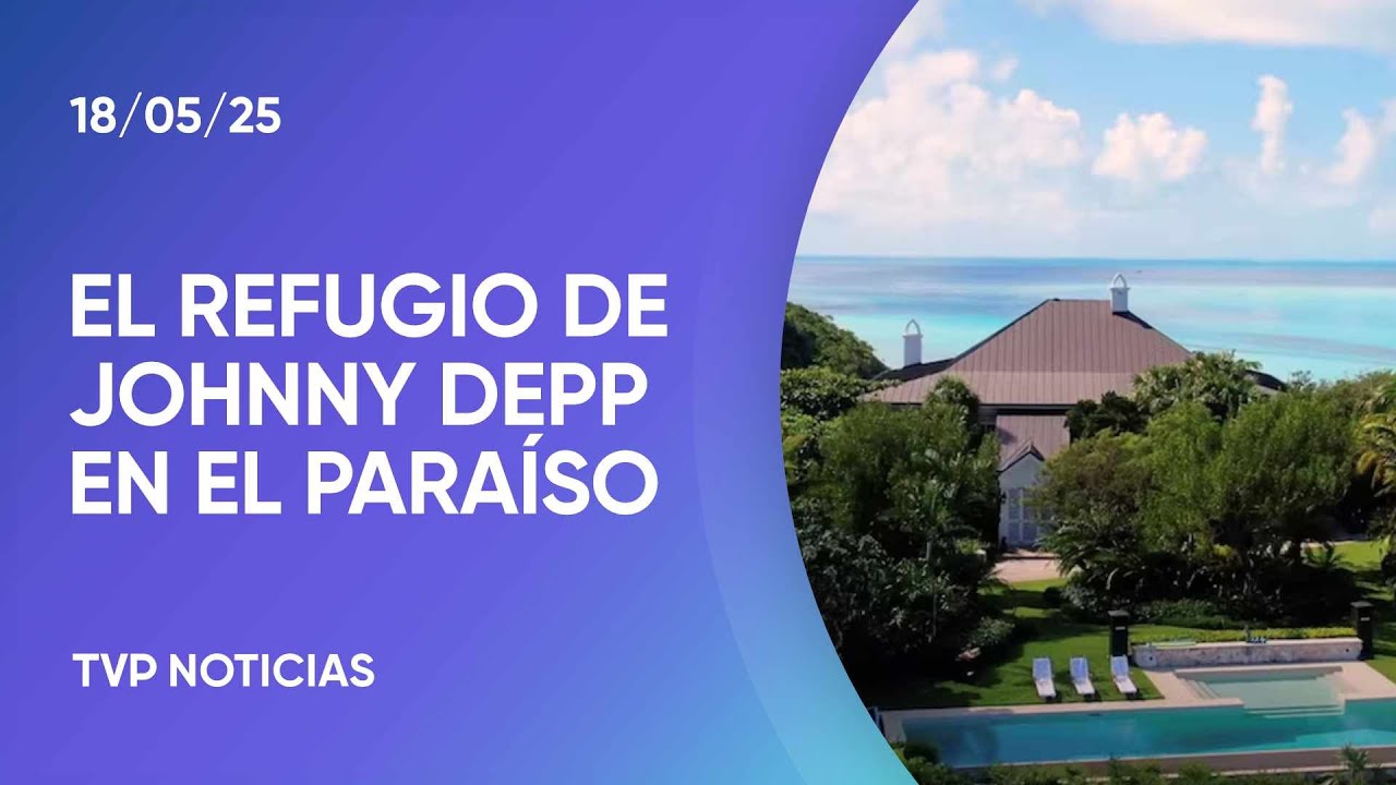 La isla privada de Johnny Depp en las Bahamas - YouTube