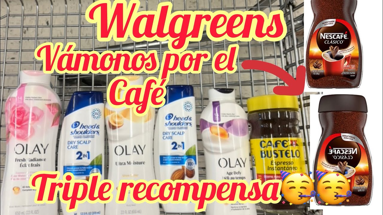Walgreens 🔥Triple recompensa 🔥café vámonos por el café - YouTube