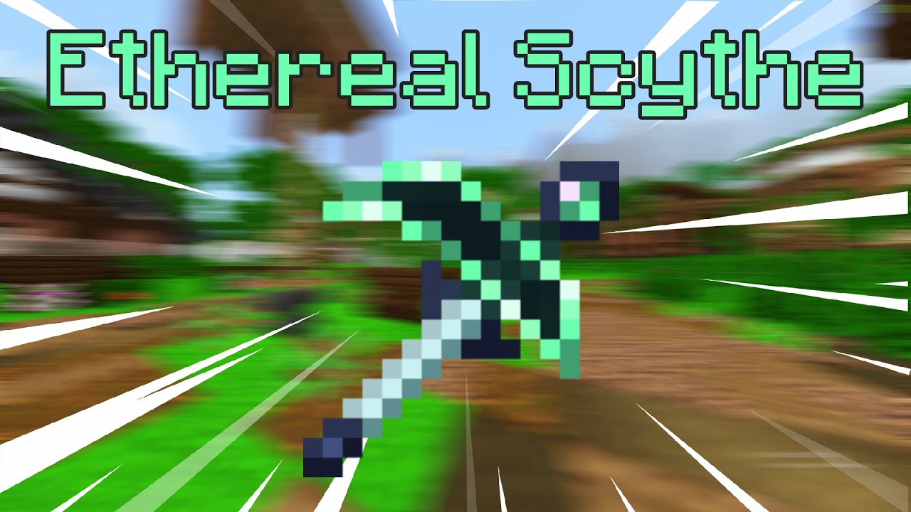 Finally Crafting The Ethereal Scythe In Craftersmc - YouTube