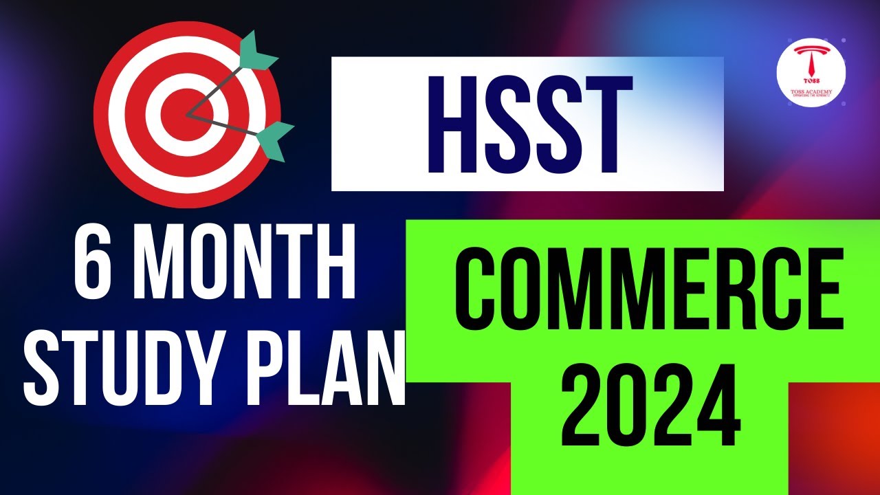 HSST COMMERCE -6 month study plan-subject part - YouTube