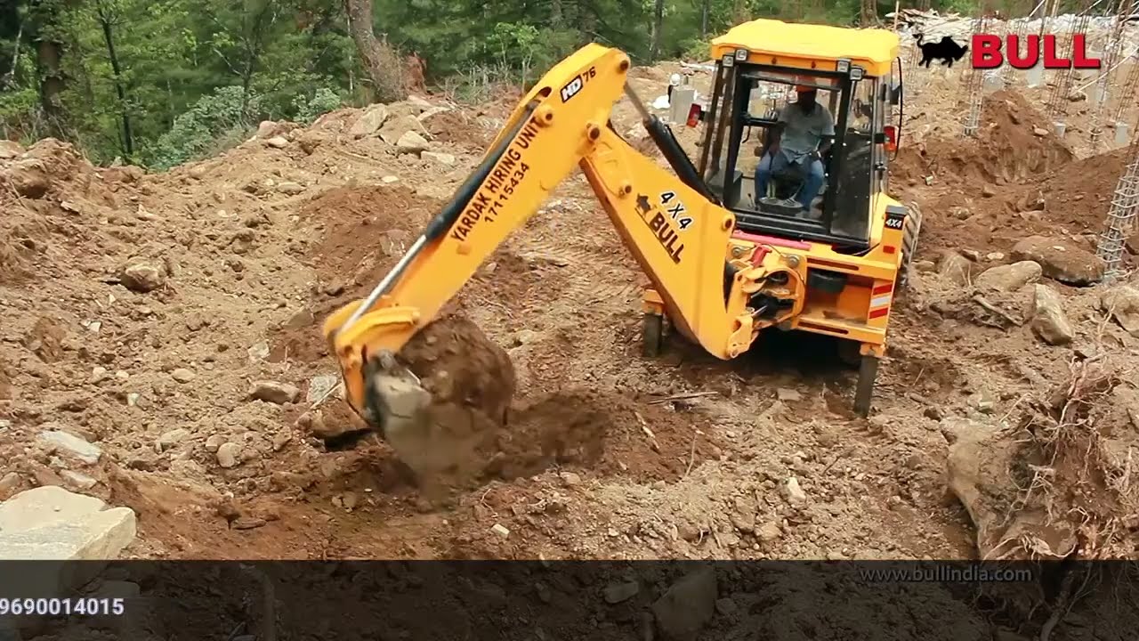 #BULL BHL Machine - #Backhoe Loader - YouTube