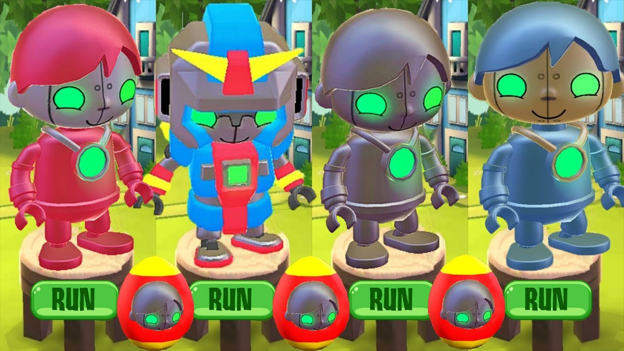 Tag with Ryan Robo Ryan vs Infrared Robo Ryan vs Cobalt Robo Ryan vs ...