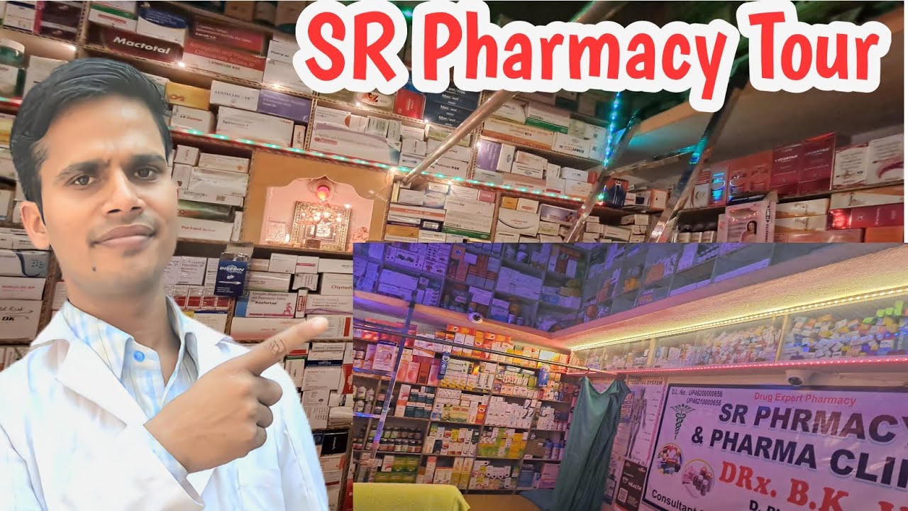 SR Pharmacy Tour | SR Pharmacy jamunaha | Drx. Bk Verma - YouTube