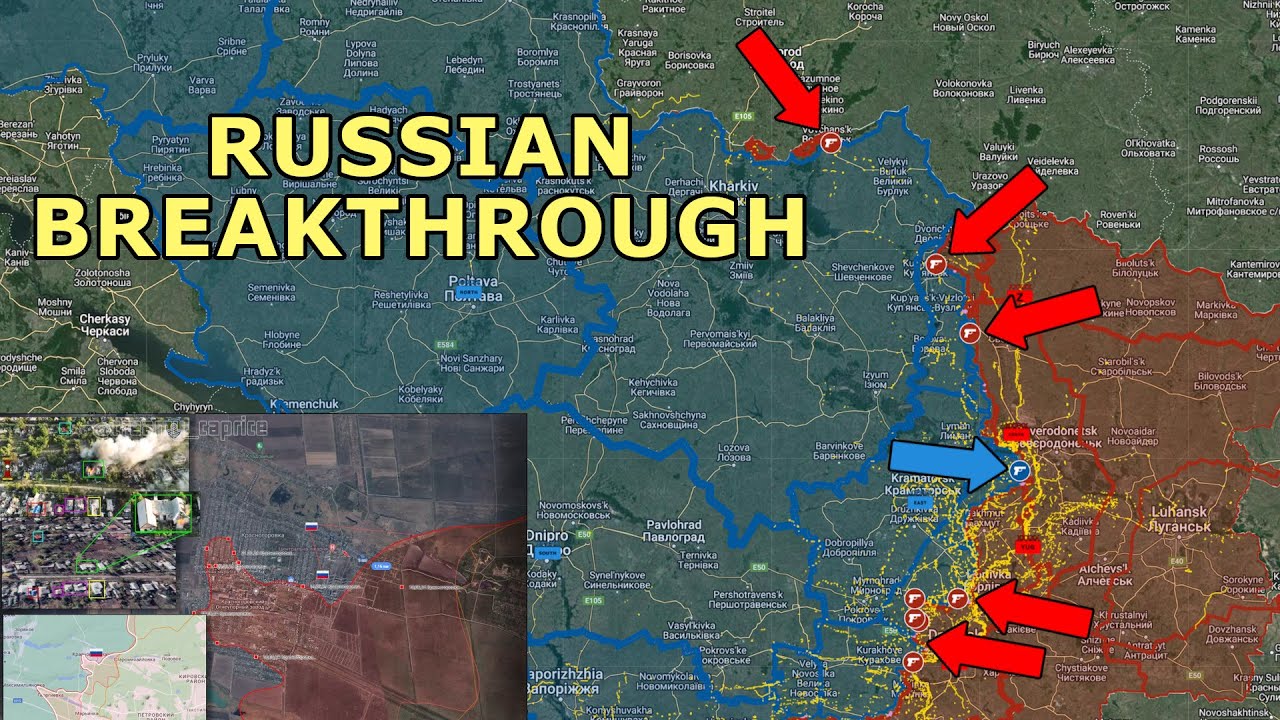 Russian Breakthrough Krasnohorivka | Toretsk Complete Destruction - YouTube