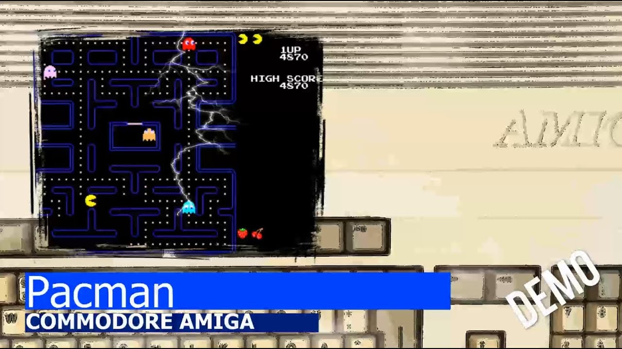Commodore Amiga -=PacMan=- demo - YouTube