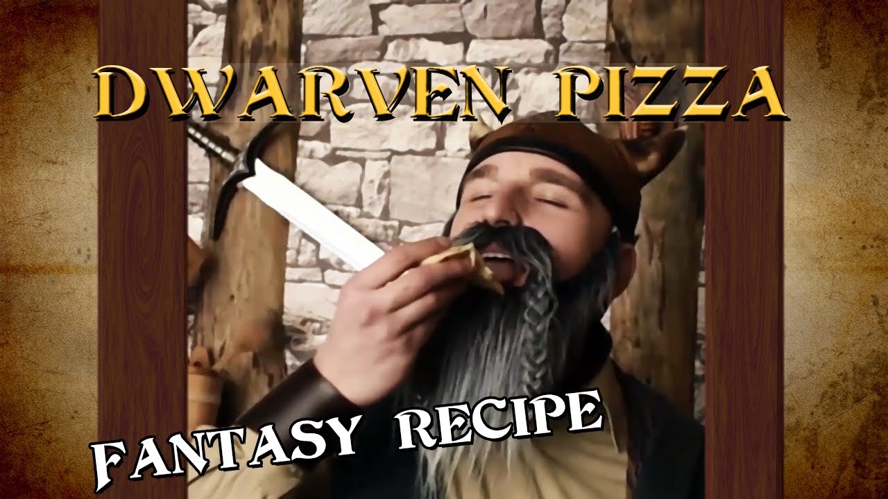 Grilled DWARVEN PIZZA Recipe - YouTube