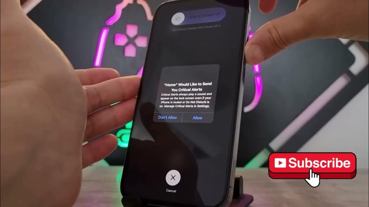 Fixed iPhone Stuck On Critical Alerts (100% Working) |"Home" Would Like To Send You Critical ...