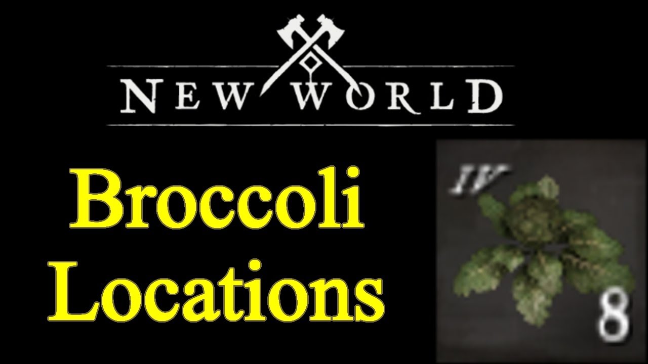 New World Broccoli locations guide: best farming spots - YouTube