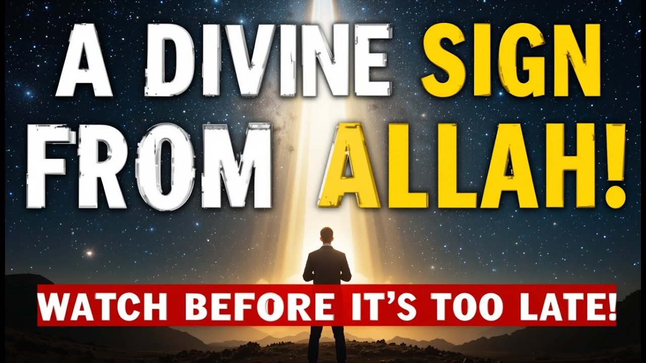 A Divine Sign from Allah – You Need to See This! - YouTube