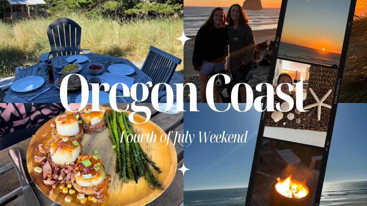WEEKEND VLOG: 4th of July, Oregon Coast & Sunsets - YouTube