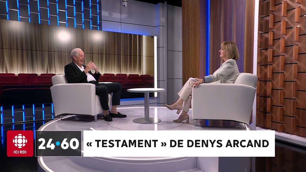 24•60 | Portrait du nouveau film de Denys Arcand «Testament » - YouTube