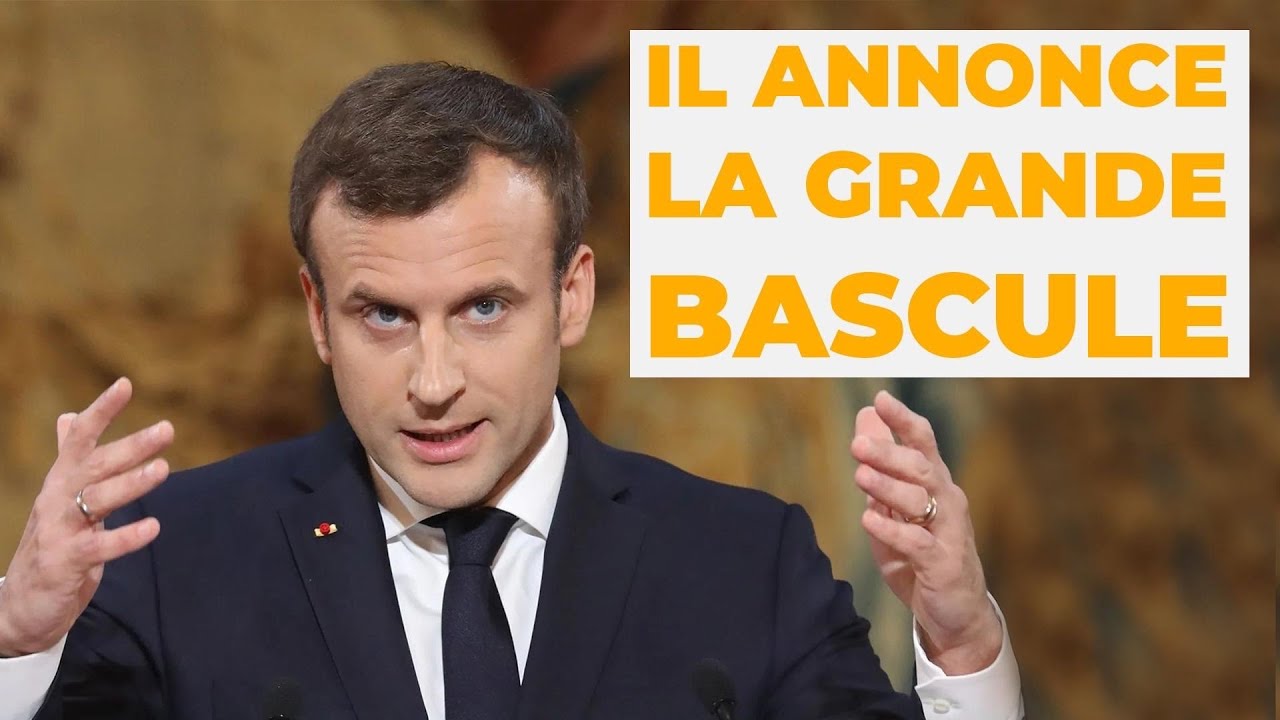 Incroyable : Macron annonce une « grande bascule » ! - YouTube