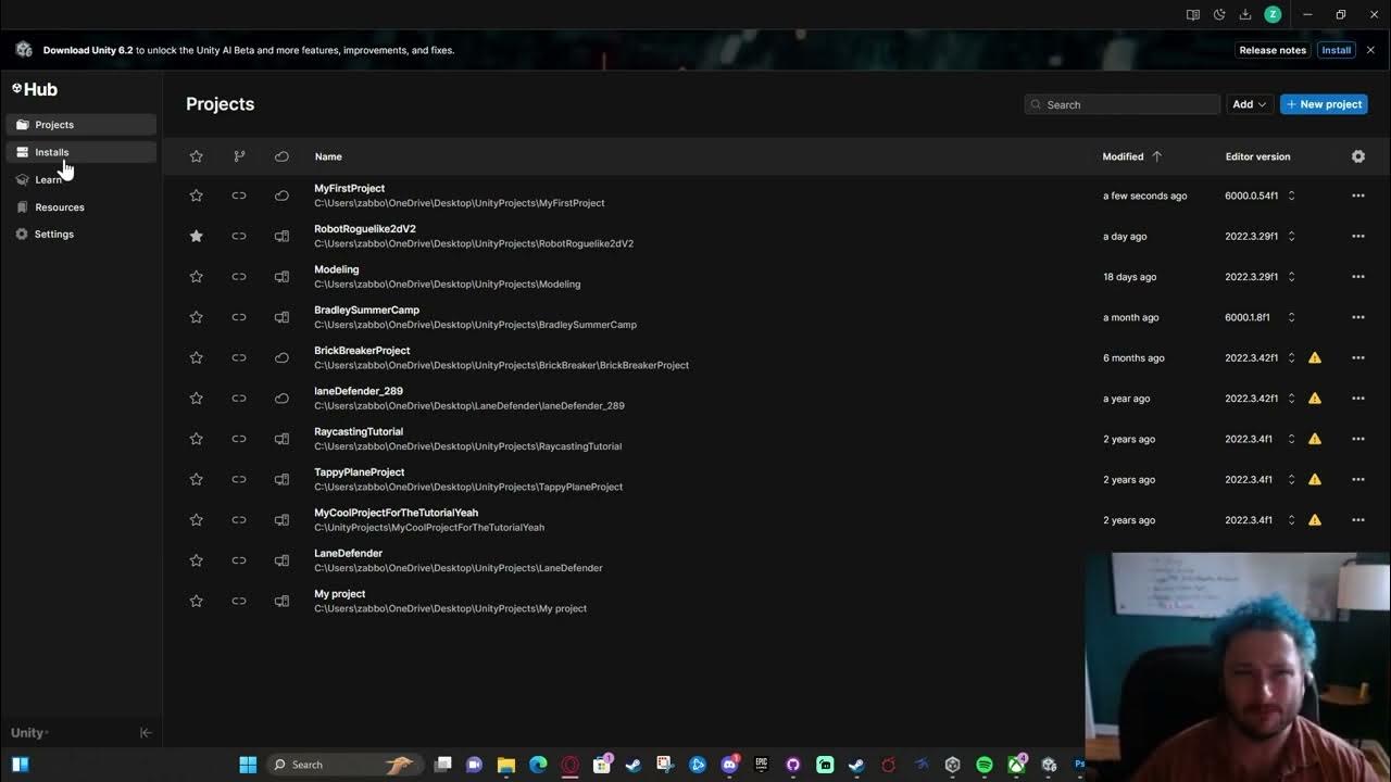 Unity Tutorial Series: 1/8 Brick Breaker (2025) - YouTube