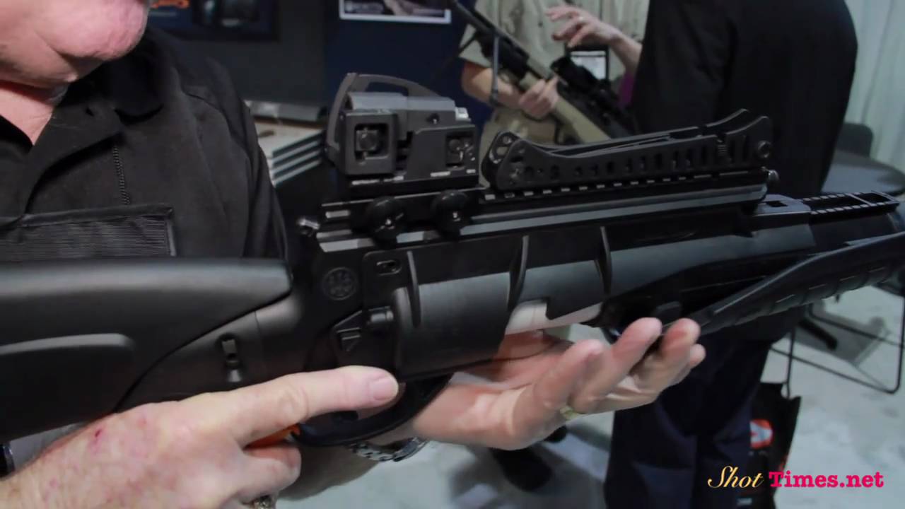 2011 Beretta GLX160 40mm Grenade Launcher - YouTube