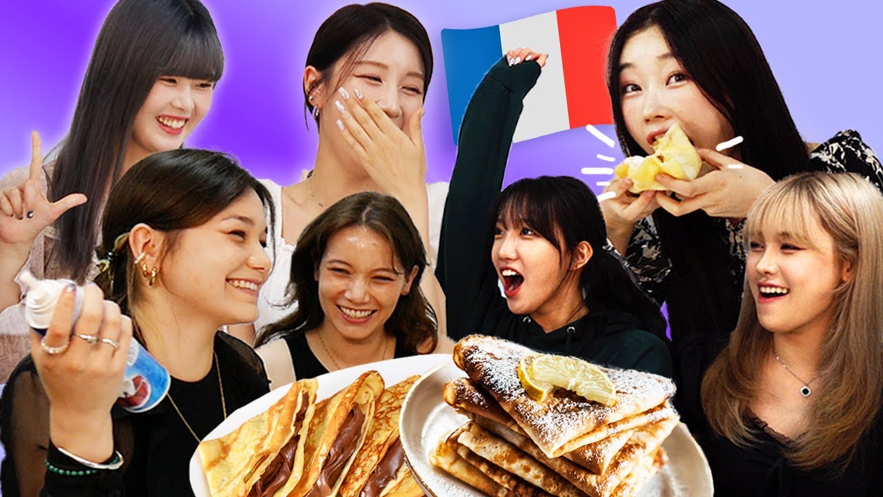Des idols KPOP découvrent la culture française (ft.@PIXYOFFICIAL) - YouTube
