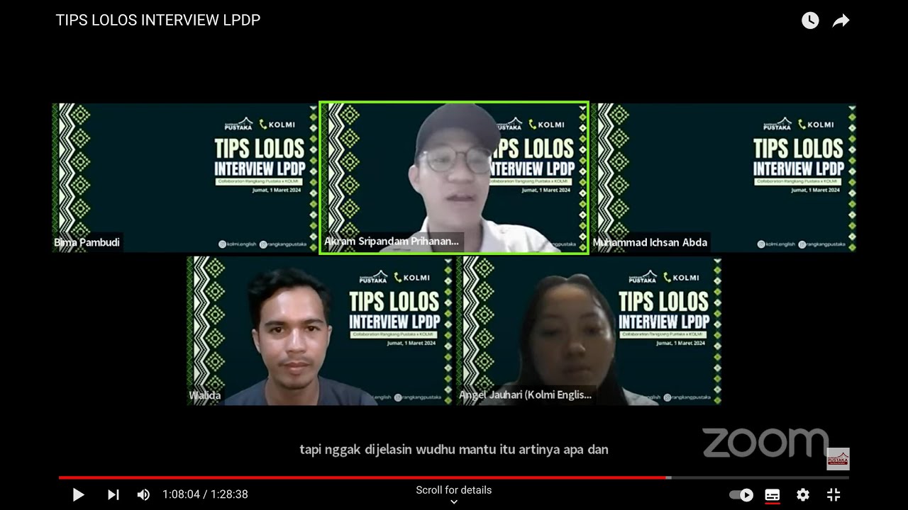 TIPS LOLOS INTERVIEW LPDP - YouTube