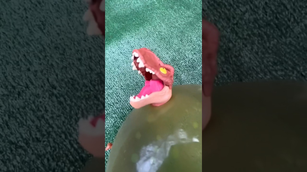 Stretchy T-Rex Experiment 🦖 #shorts - YouTube