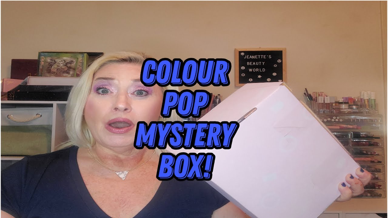 Colour Pop Mystery Box!!! - YouTube