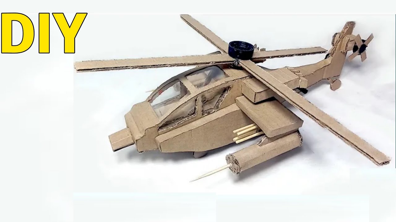 How to make a Helicopter | DIY RC Helicopter at home - YouTube