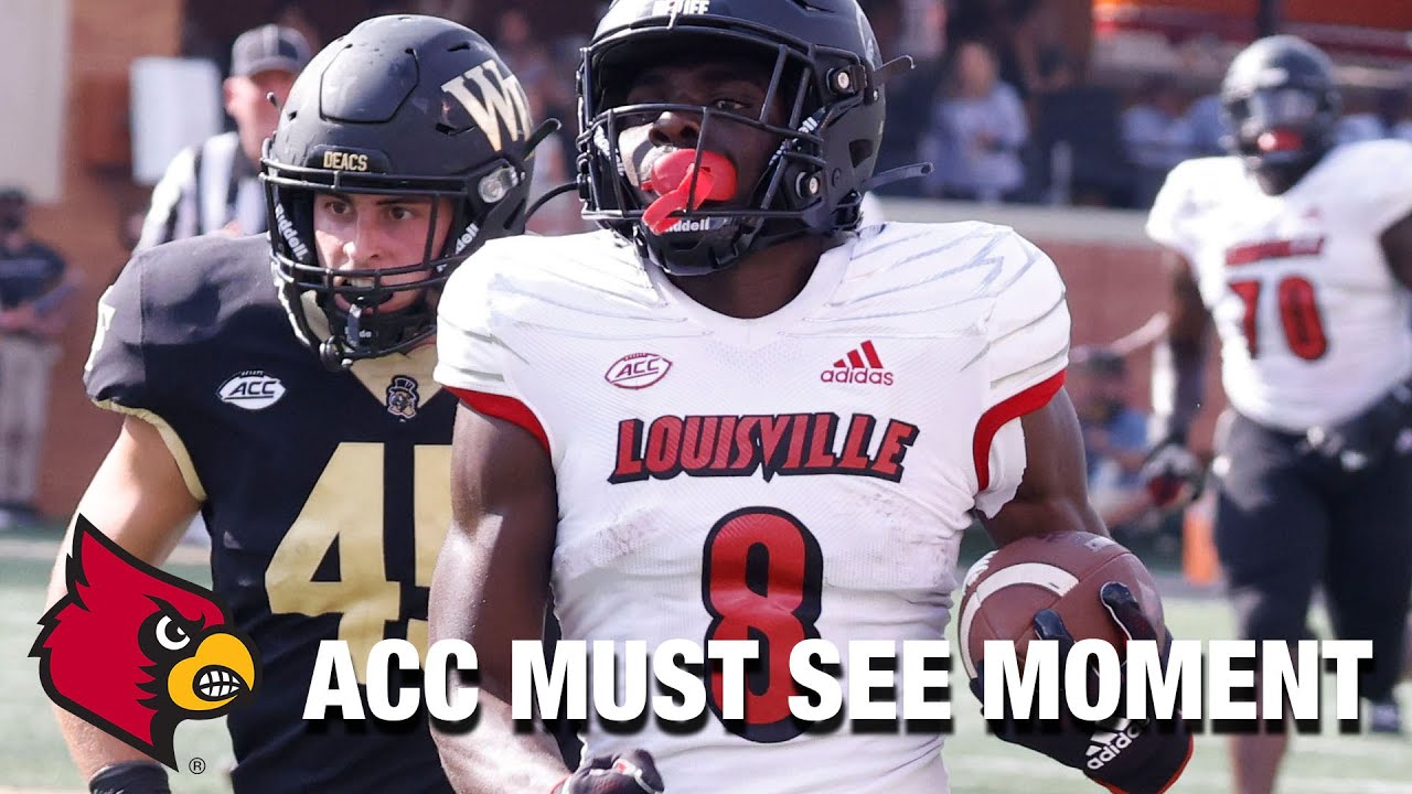 Louisville's Tyler Harrell Turns Up The Speed | ACC Must See Moment ...