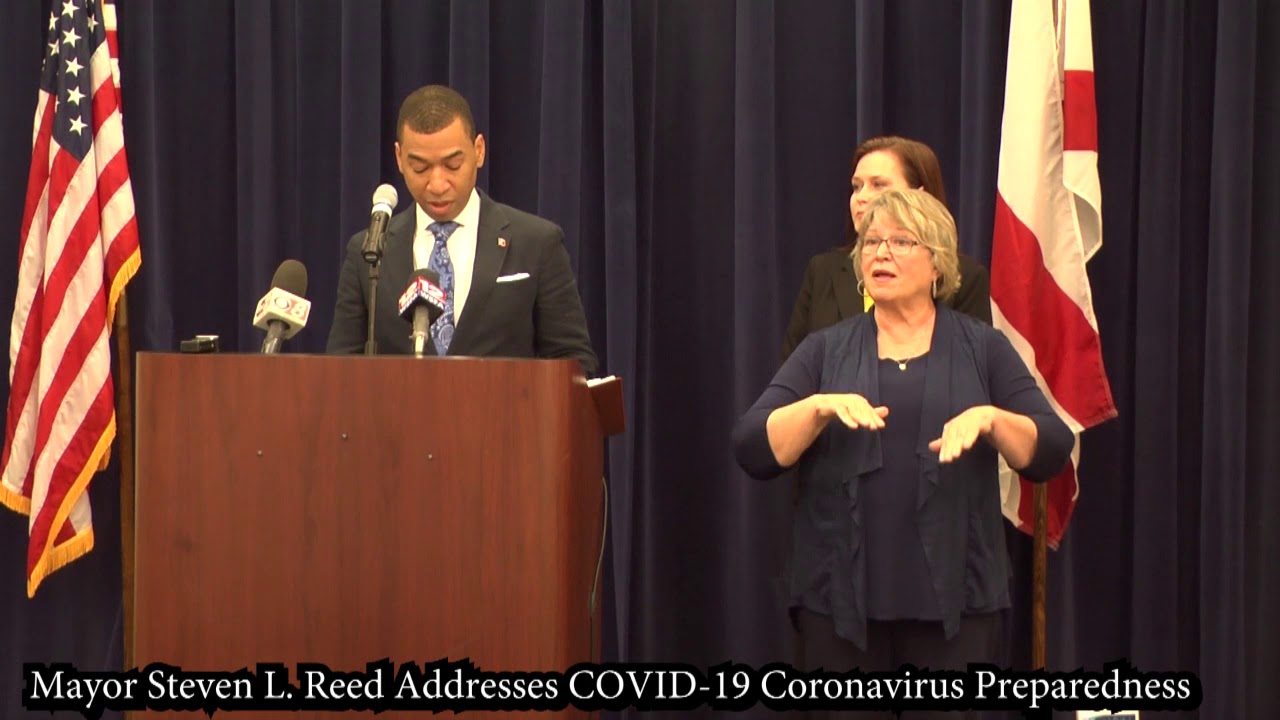 Mayor Steven L. Reed on Coronavirus Preparedness - YouTube