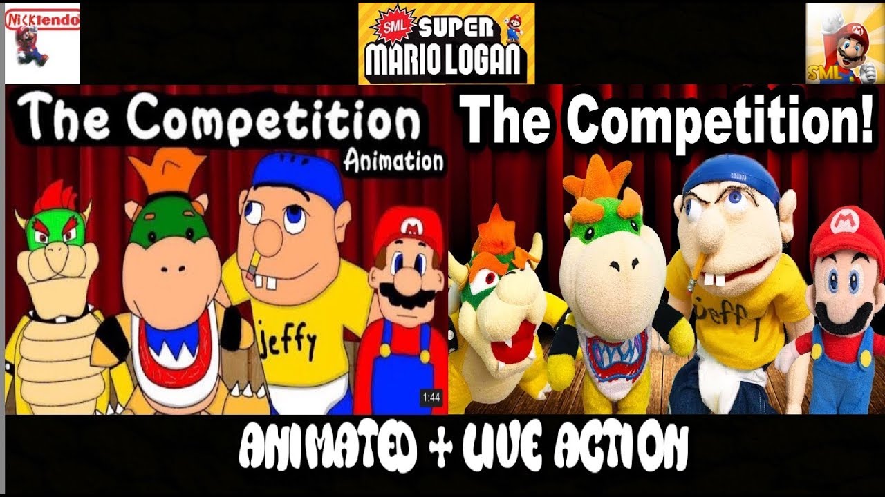 SML Movie: The Competition! Animated + Live Action - YouTube