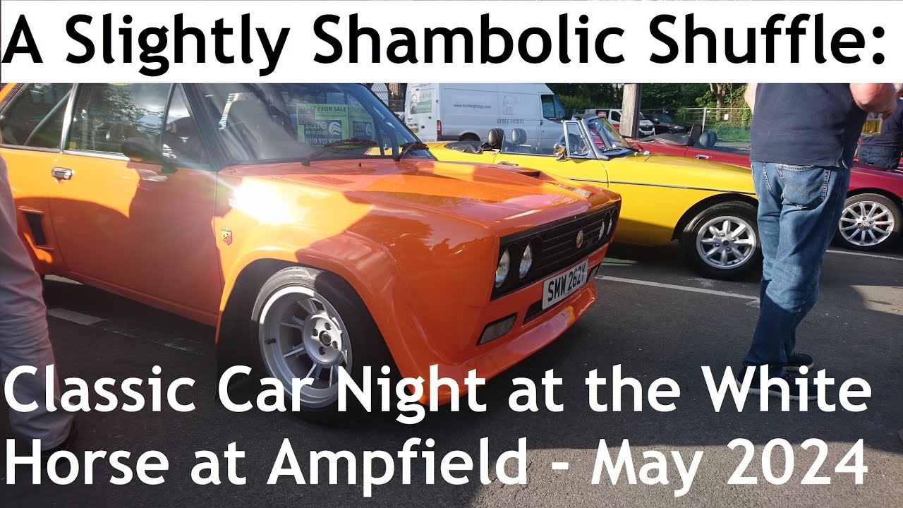 A Slightly Shambolic Shuffle: Classic Car Night at The White Horse at ...