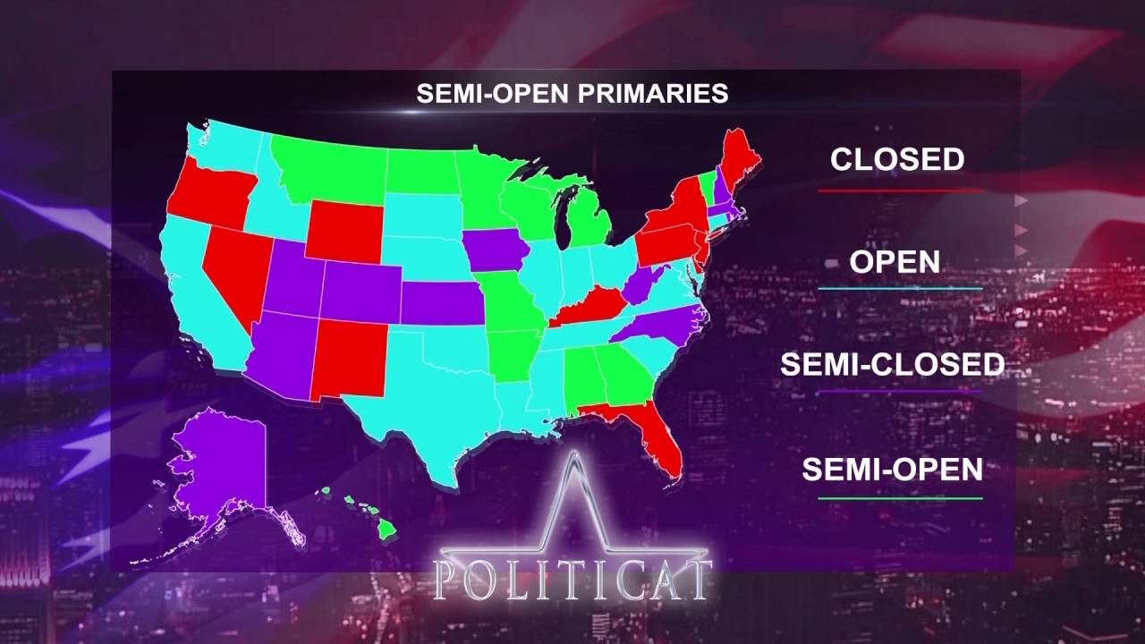 Politicat: Four Types of Primaries - YouTube