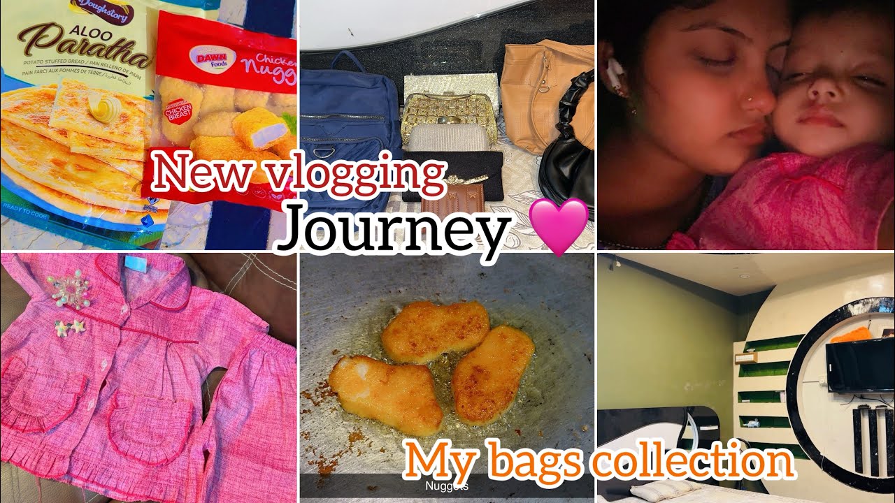 New vlogging journey - my bags bags collection - YouTube