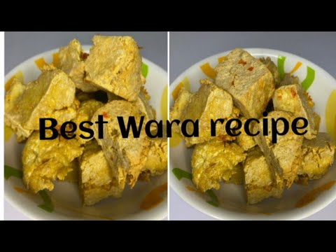 How to make the best crunchy Wara /Tofu at home #nigerianfood # ...