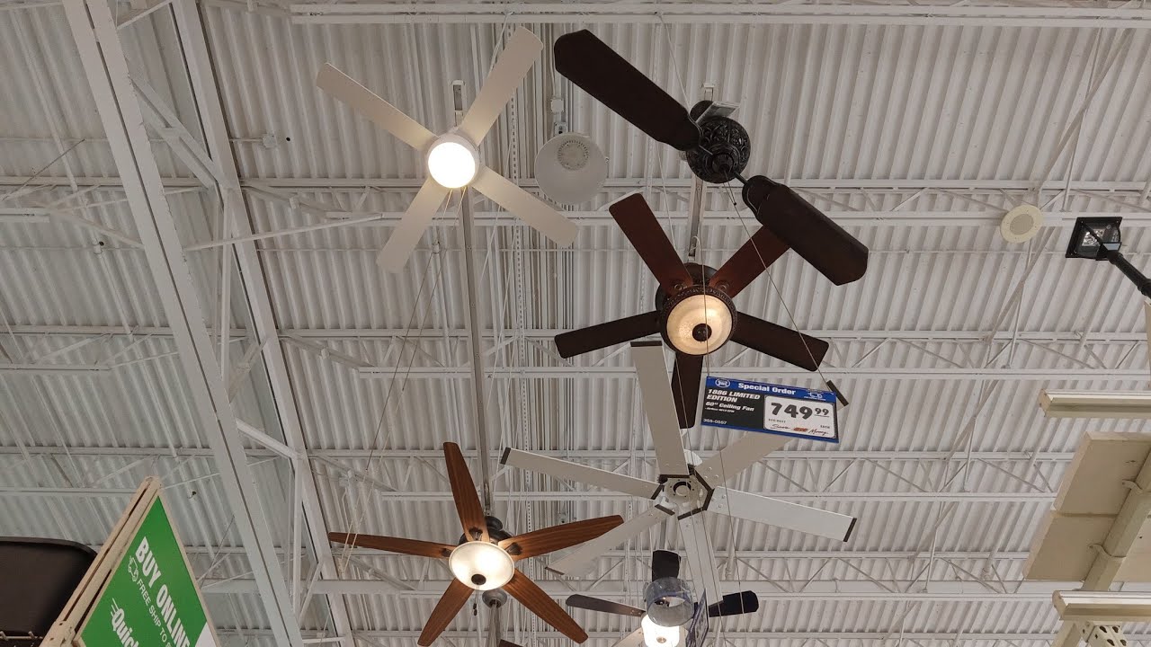Ceiling Fans/Accessories At Menards. - YouTube