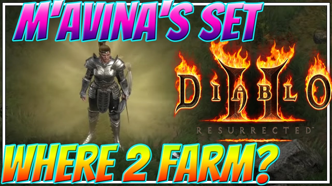 Diablo 2 Resurrected M'avina's Battle Hymn Amazon Set Where To Farm ...