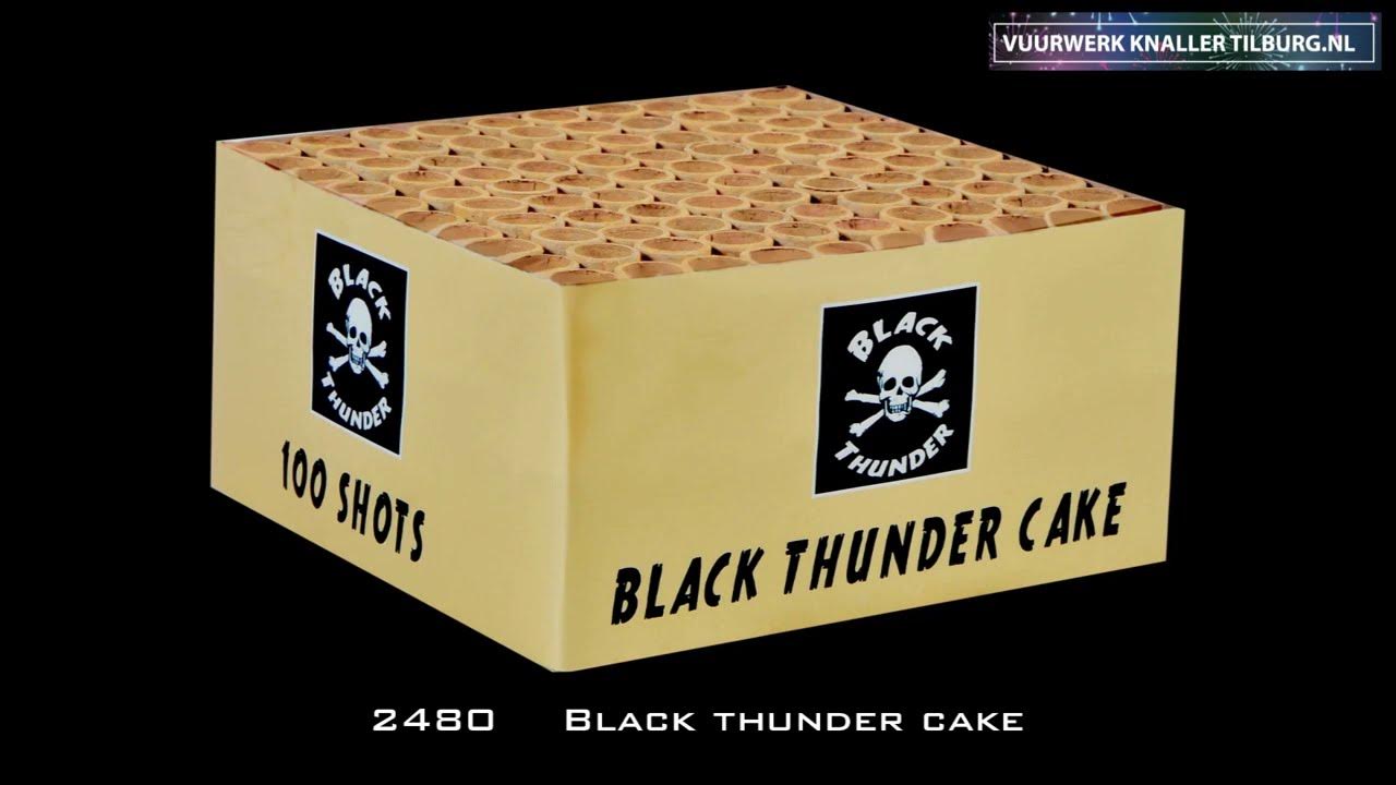 2480 Black Thunder Cake - YouTube