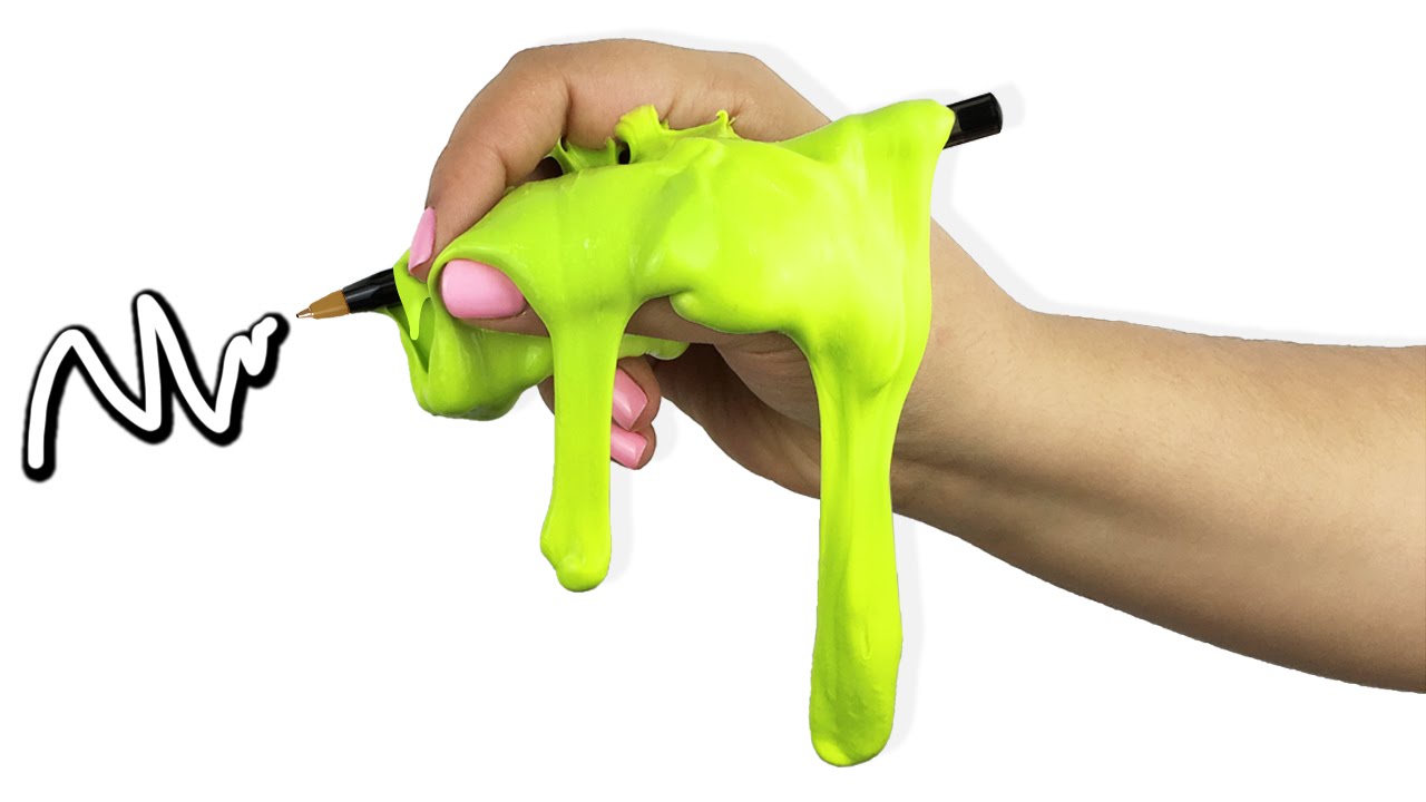 DIY SLIME PENS - YouTube