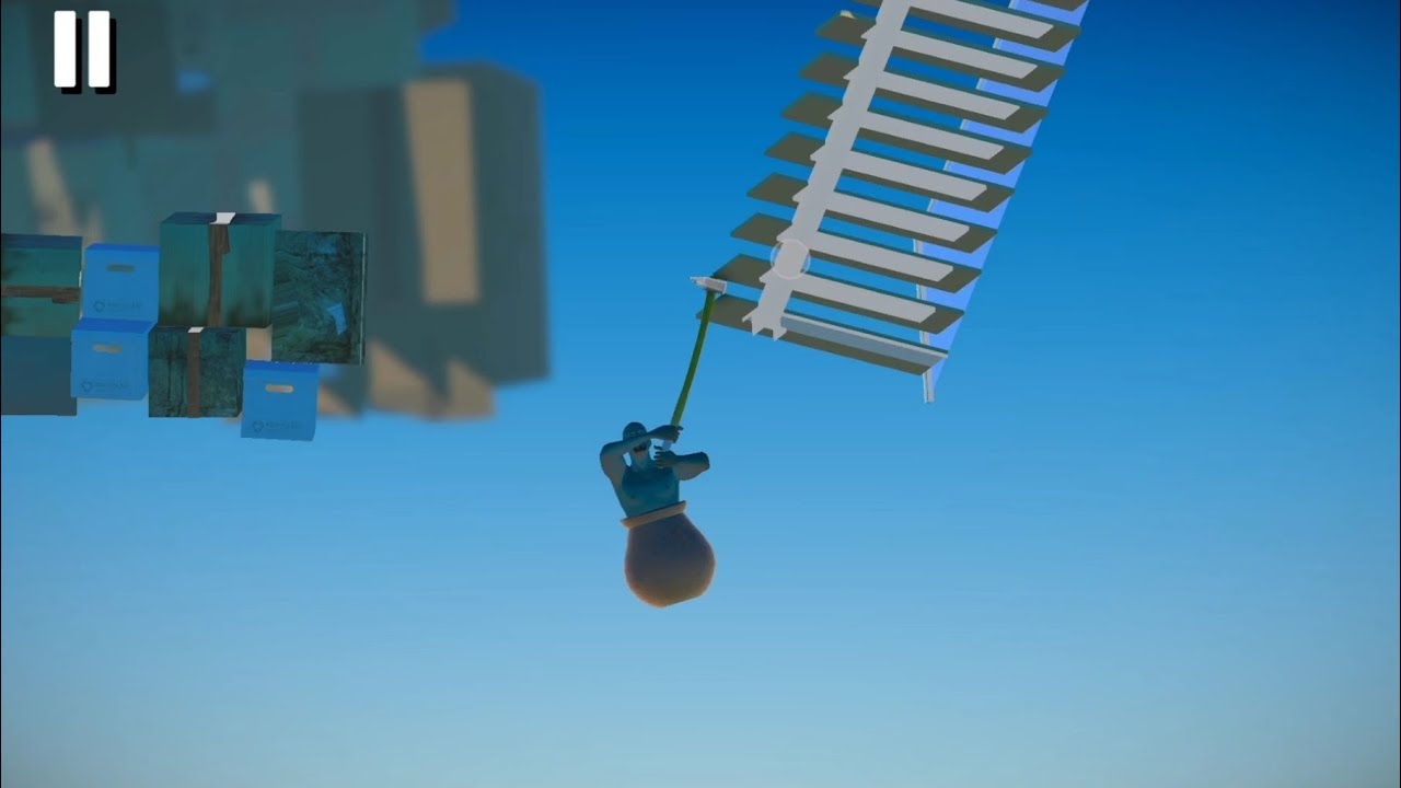 How to take the ladder skip - Getting Over It - YouTube