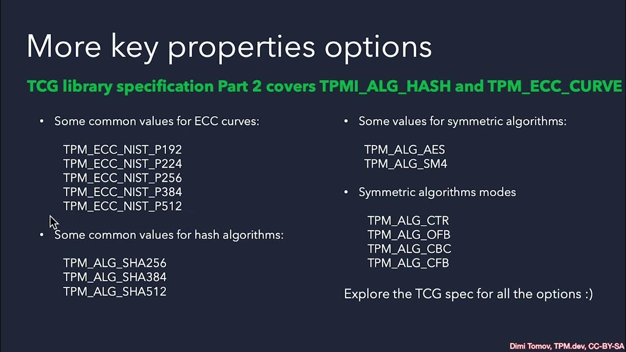 Intermediate Trusted Platform Modules (TPMs) usage TC1102 Lecture C Part 3.1 - YouTube