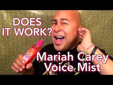 Mariah Carey Voice Mist - YouTube