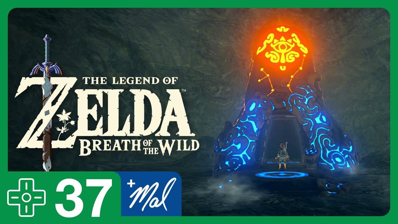 "Behind the Waterfall" | Zelda: Breath of the Wild #37 - YouTube
