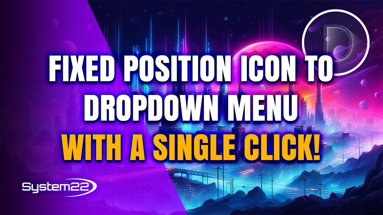 Divi Theme Magic: Fixed Position Icon to Dropdown Menu with a Single ...