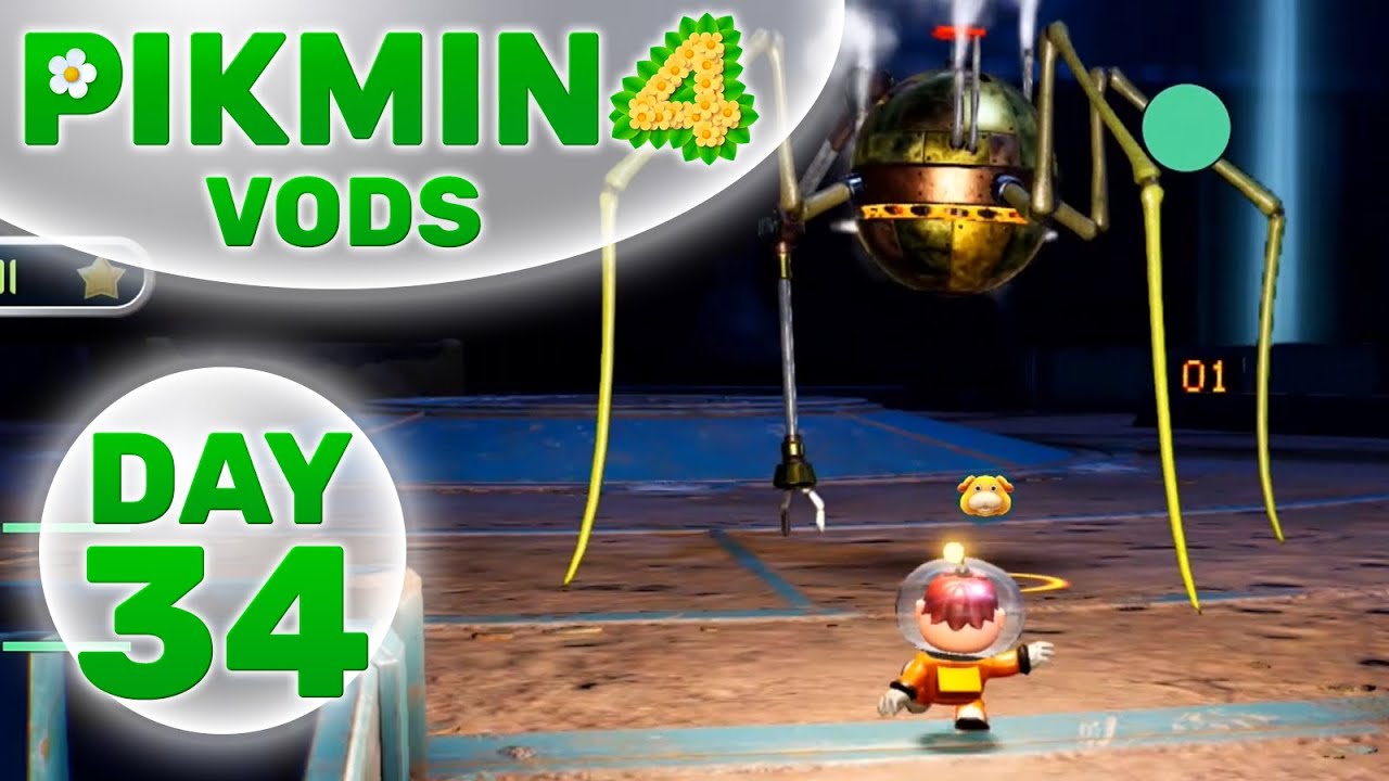 Man at Legs! • Pikmin 4 • Day 34 - YouTube