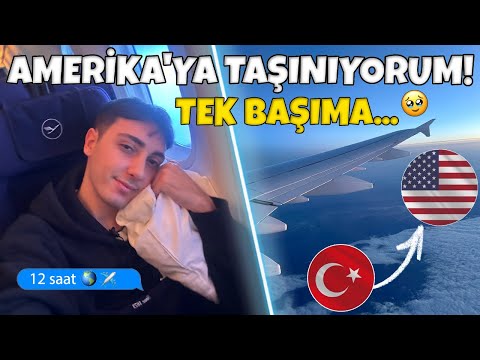 AMERİKA YOLCULUĞUM! Amerika'ya Taşınıyorum, Teksas Austin, Umuda Yolculuk :D Amerika Internship Vlog