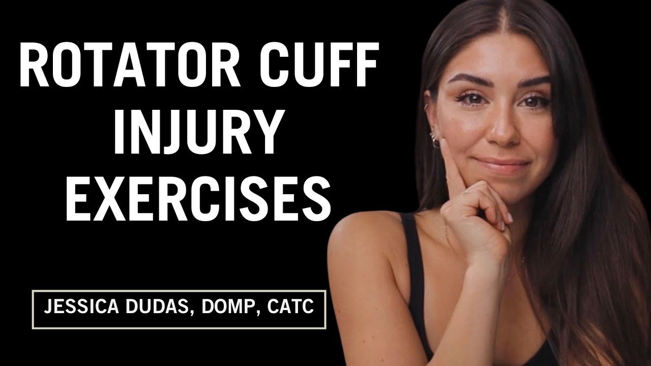 Rotator Cuff Exercises for a TEAR or TENDONITIS. [Top 10 Exercises to ...