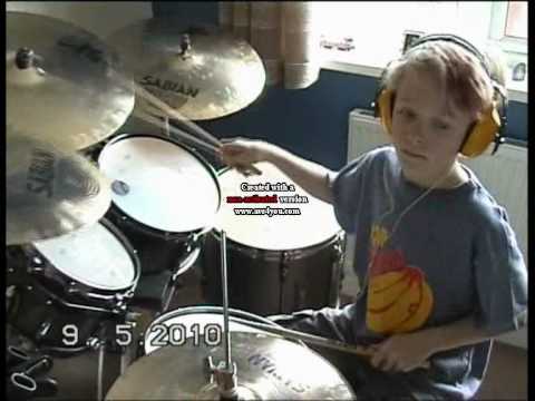 Frank Corniola Rhythm Summary 4 by young Drummer Sam - - YouTube