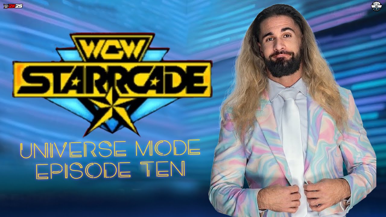 WWE 2K25 UNIVERSE MODE EPISODE 10 | STARRCADE | WCW STARRCADE PPV ...