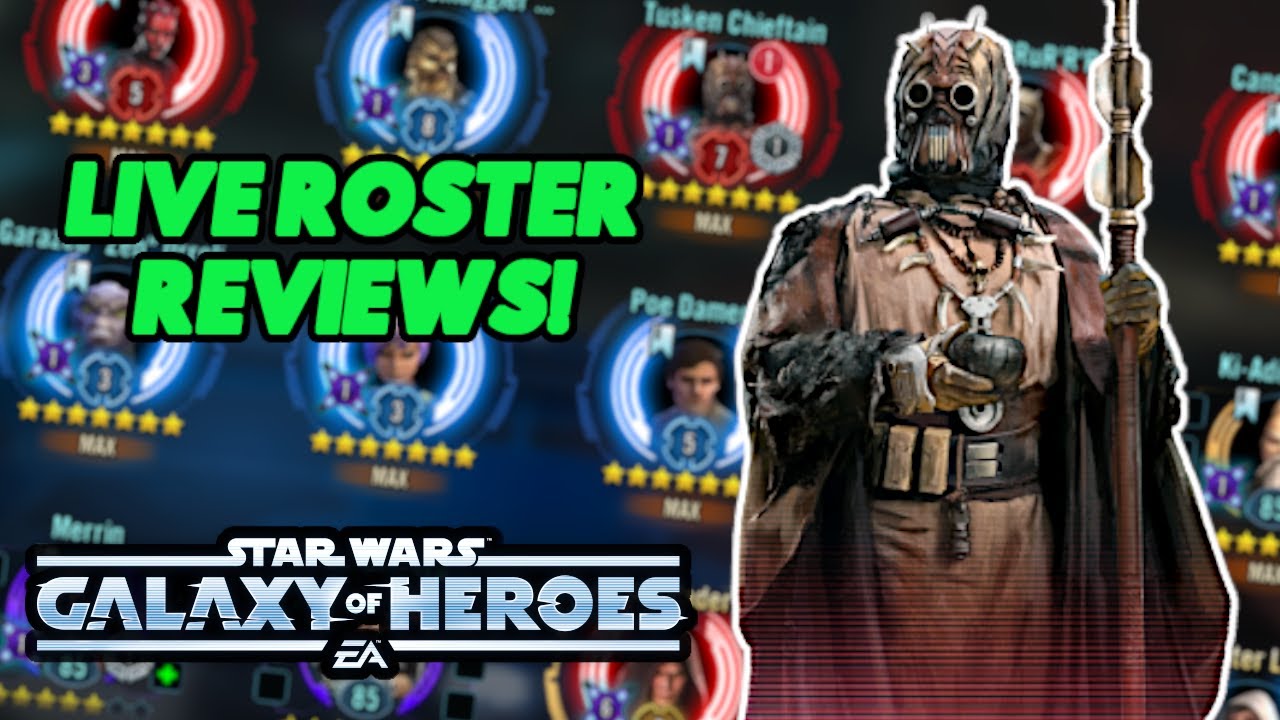LIVE ROSTER REVIEWS AND TW! - YouTube