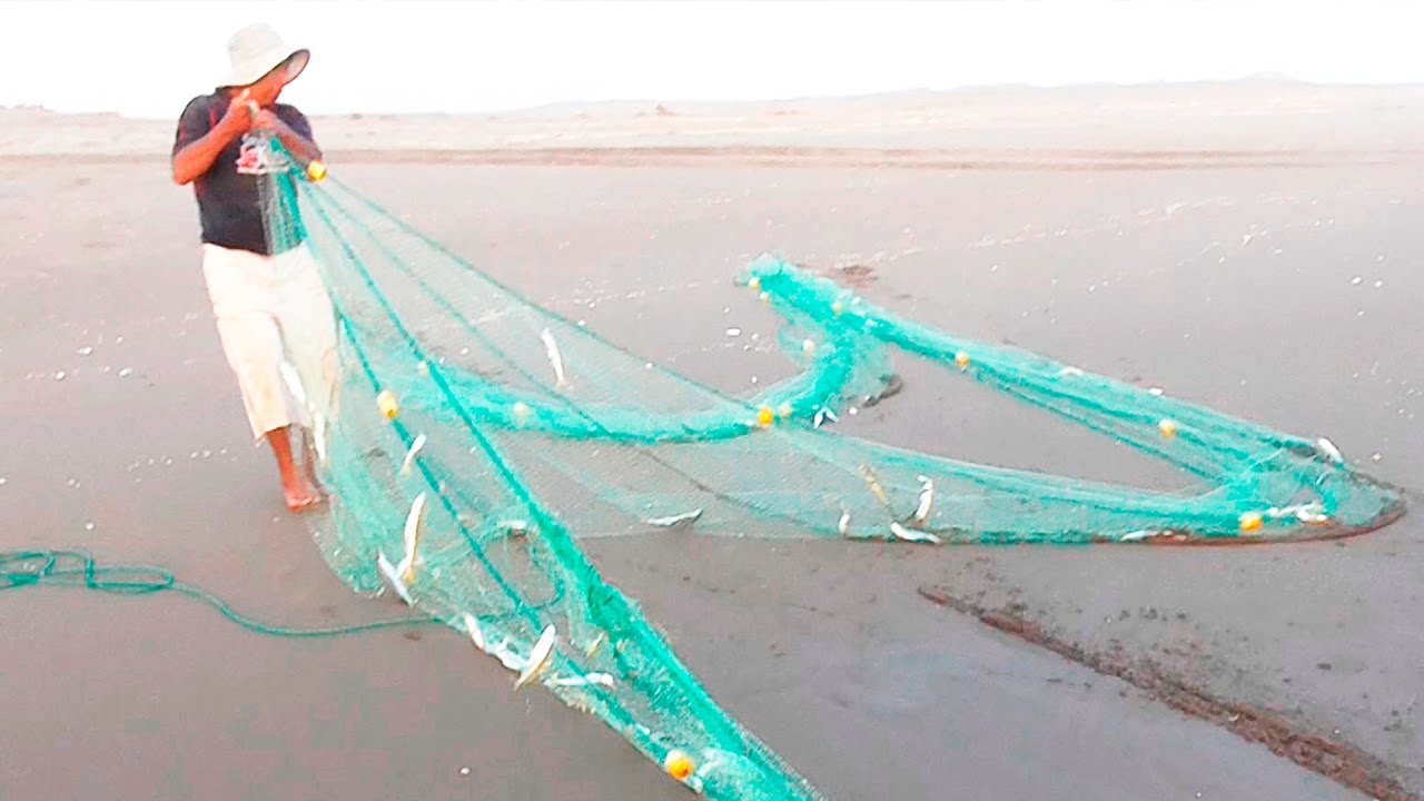 Calada con Red en la Playa - YouTube