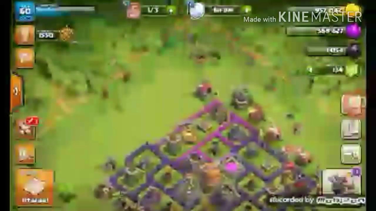 Clash of clans serie:atacando na war - YouTube