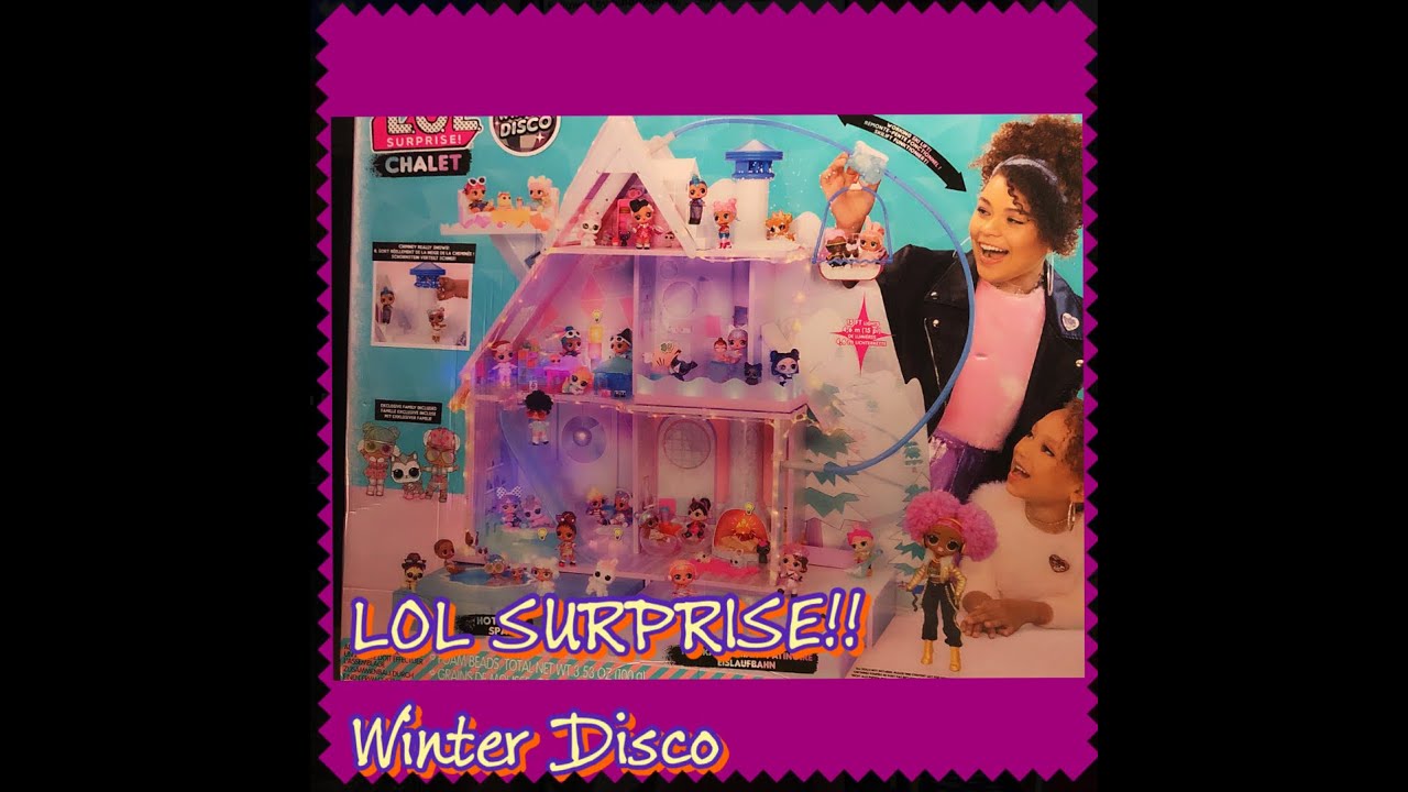 LOL SURPRISE! CHALET WINTER DISCO HOUSE REVIEW - YouTube