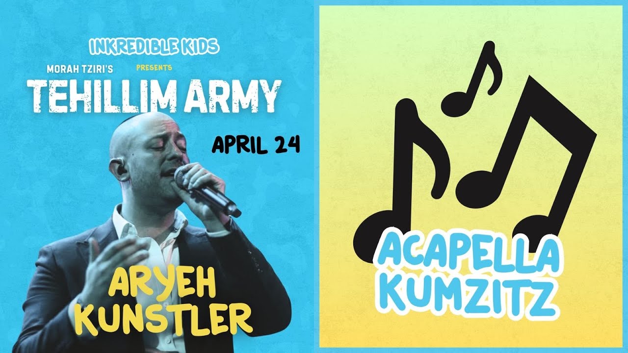 Aryeh Kunstler Acapella Farbreng on Tehillim Army! - YouTube