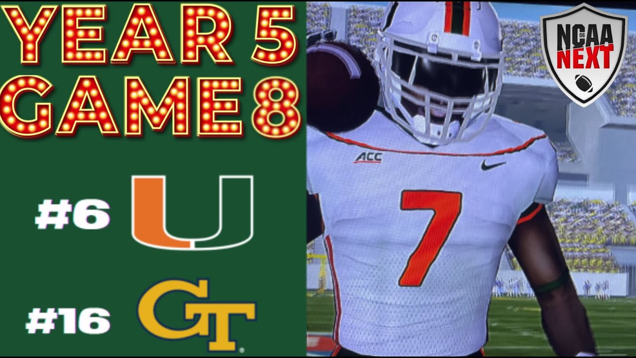 BUZZING NUISANCE - #6 MIAMI at #16 GEORGIA TECH - NCAA FOOTBALL 06 NEXT ...